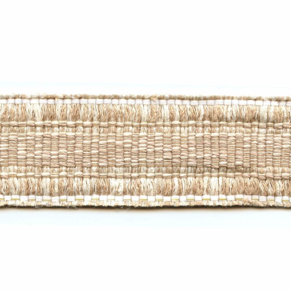 Liaz Ivory Ash 4" Decorative Greek Key Border Tape Trim - RichTex ...