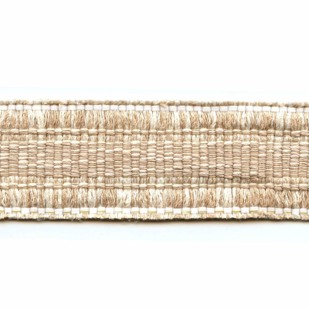 Machi Tape Canvas Ivory Spa 4" Decorative Border Tape Trim - RichTex ...