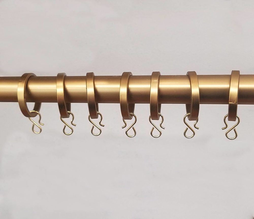 Classic Collection Metal Drapery Hardware Set - Rich Tex