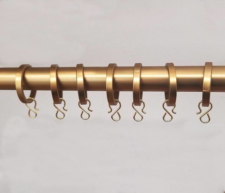 Classic Collection Metal Drapery Hardware Set - Rich Tex