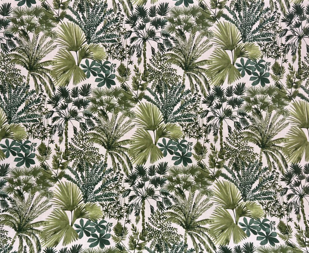 Kailani Jungle Green Jungle Print Home Decor Fabric - RichTex Fabrics ...