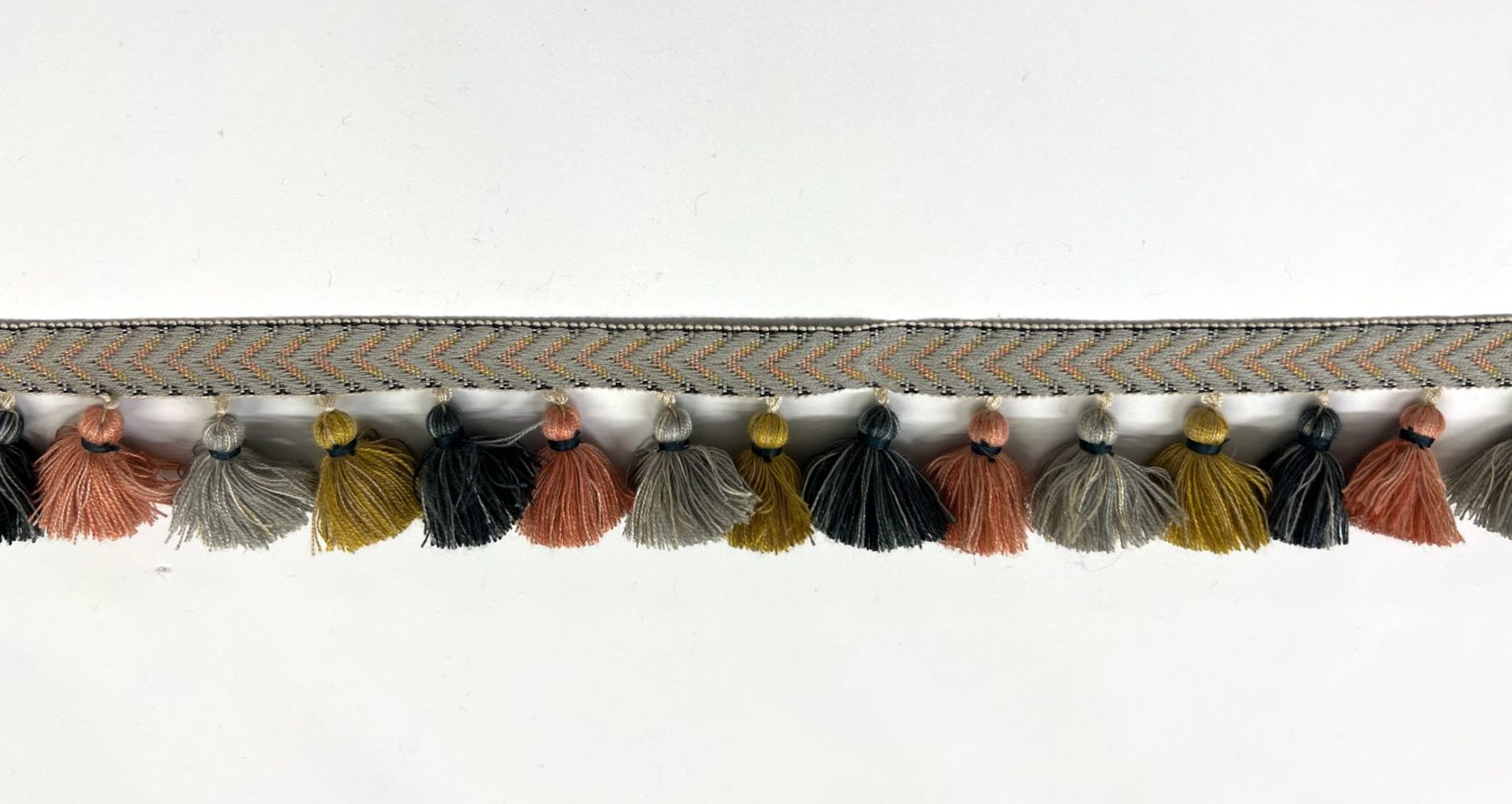 CLC100 Multi-Colored Tassel Decorative Fabric - RichTex Fabrics ...